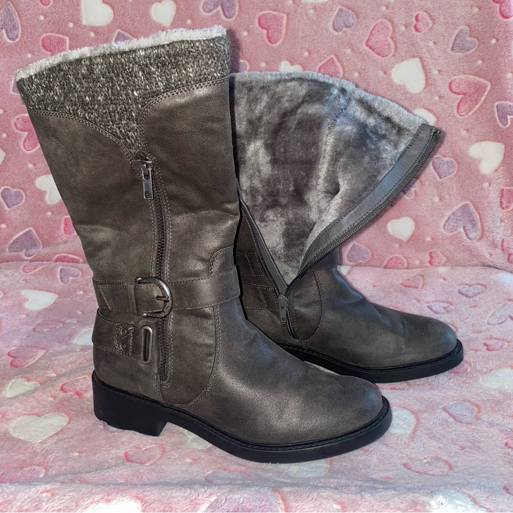 Baretraps Gray Boots - Gem